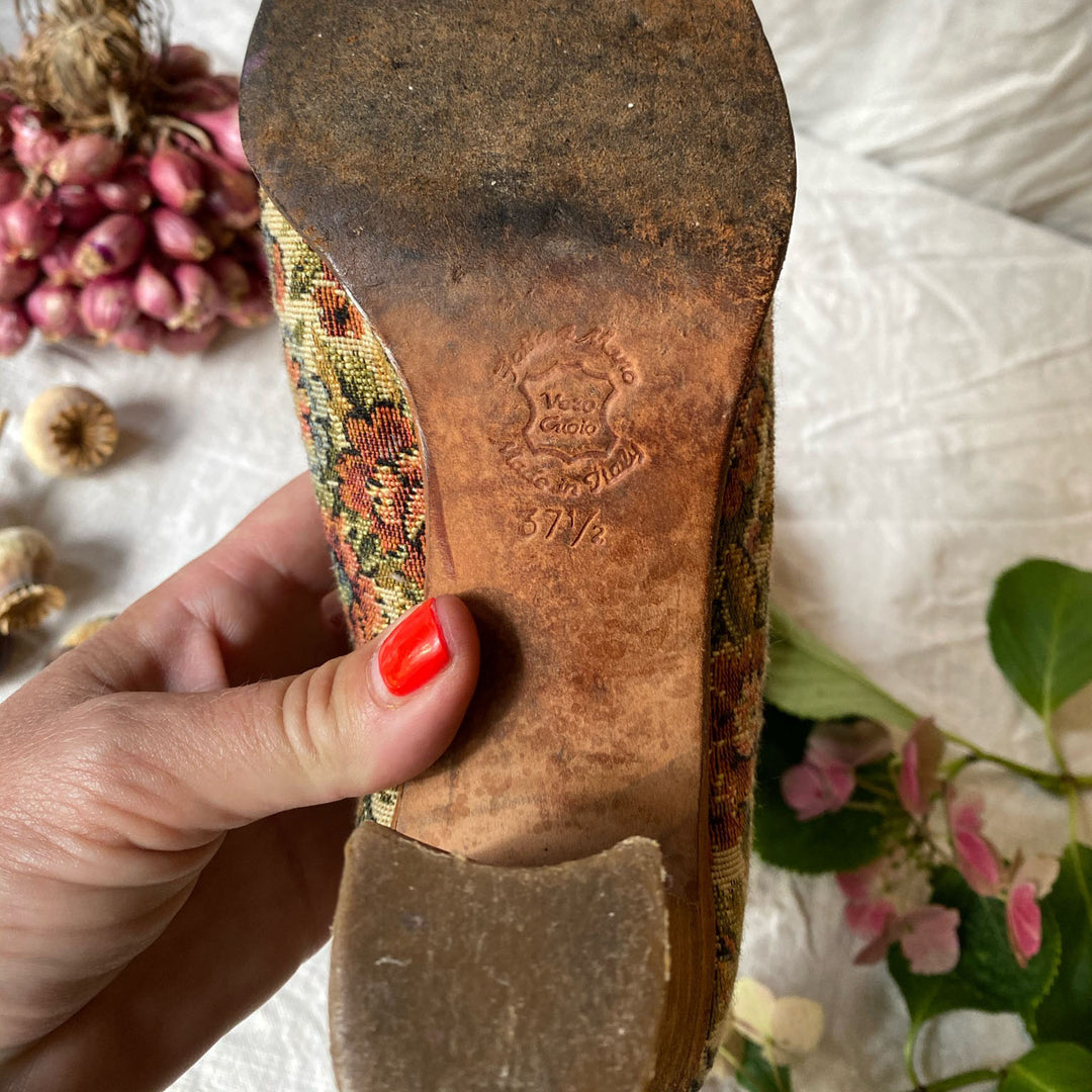 Patrick Cox Tapestry Boots – Lolapalooza London