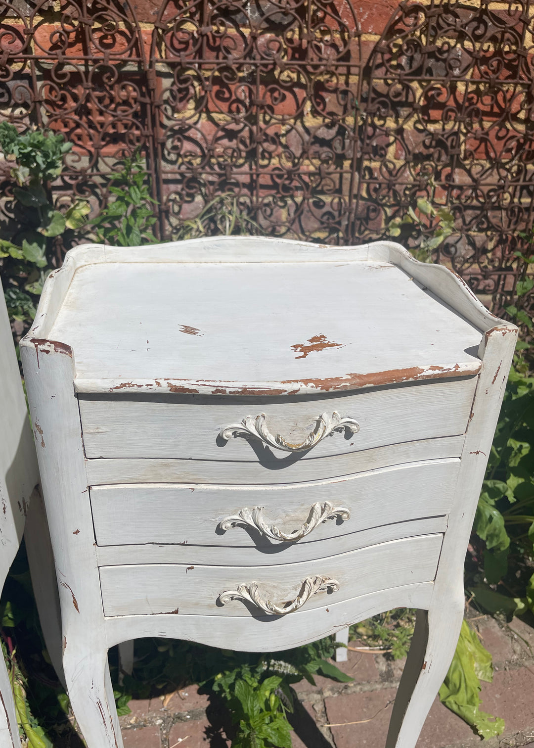 Pair of French Ornate Side Tables – Lolapalooza London