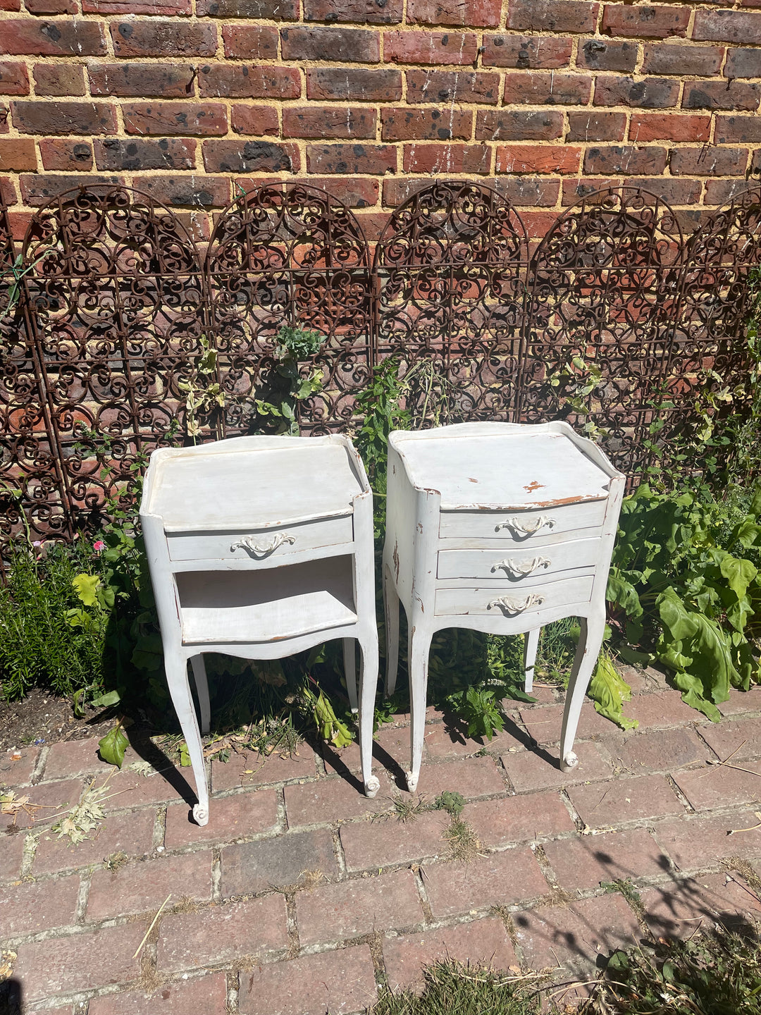 Pair of French Ornate Side Tables – Lolapalooza London