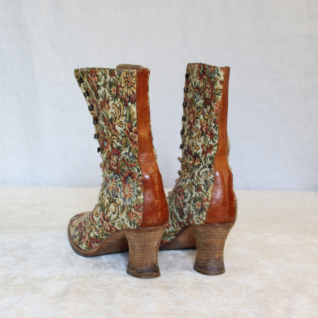 Patrick Cox Tapestry Boots – Lolapalooza London